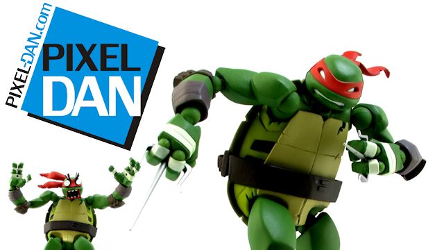 Revoltech Teenage Mutant Ninja Turtles Raphael Figure Video Review ...